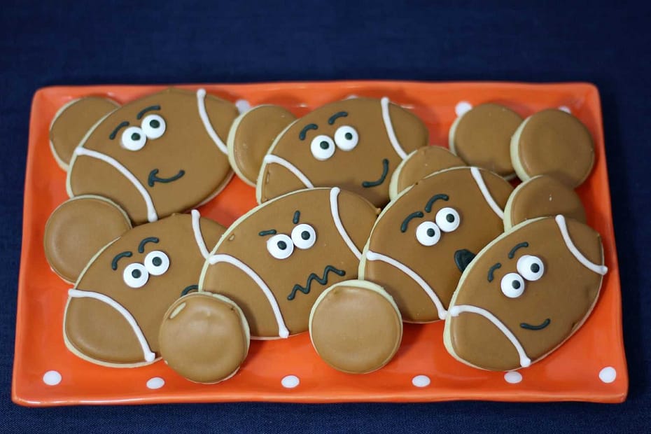 Scoring Sweet Victory: A Playbook For Amazing Football Cookies!