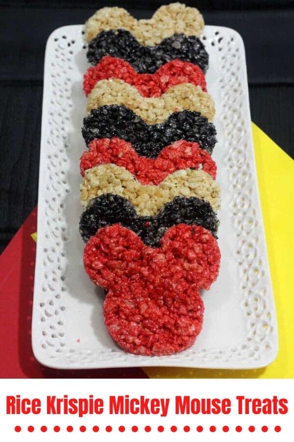 Awesome and Popular Mickey Mouse Rice Krispie Treats
